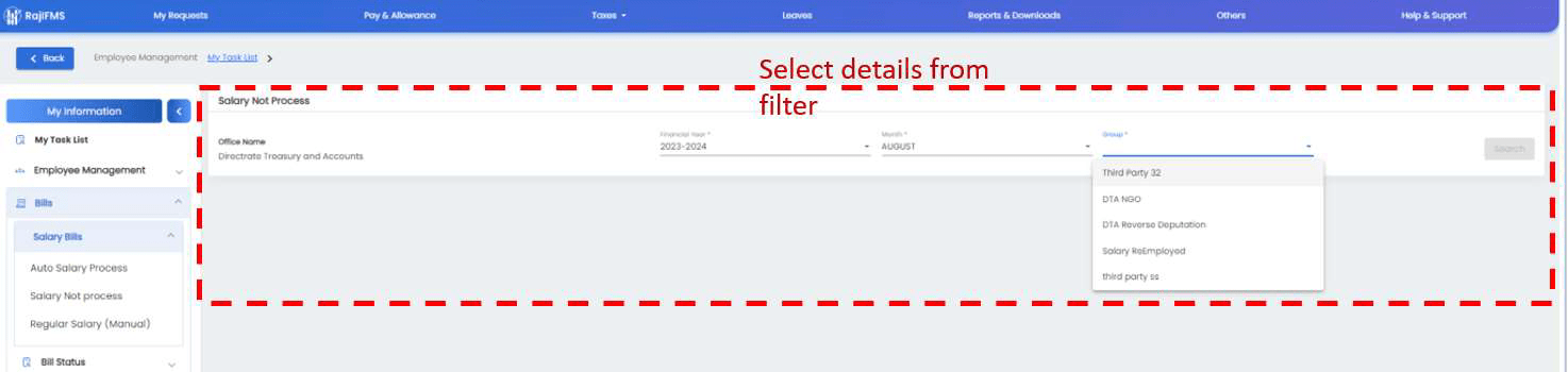 IFMS 3.0 पर Salary Bills कैसे बनाए - IFMS